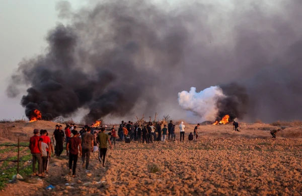 IDF strikes Gaza 3 times in 1 day after Palestinian rioters break ...