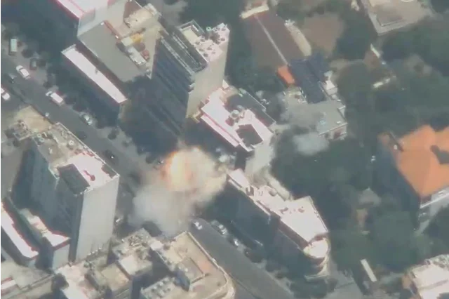 Following several drone and rocket attacks, Israel strikes Hezbollah ...
